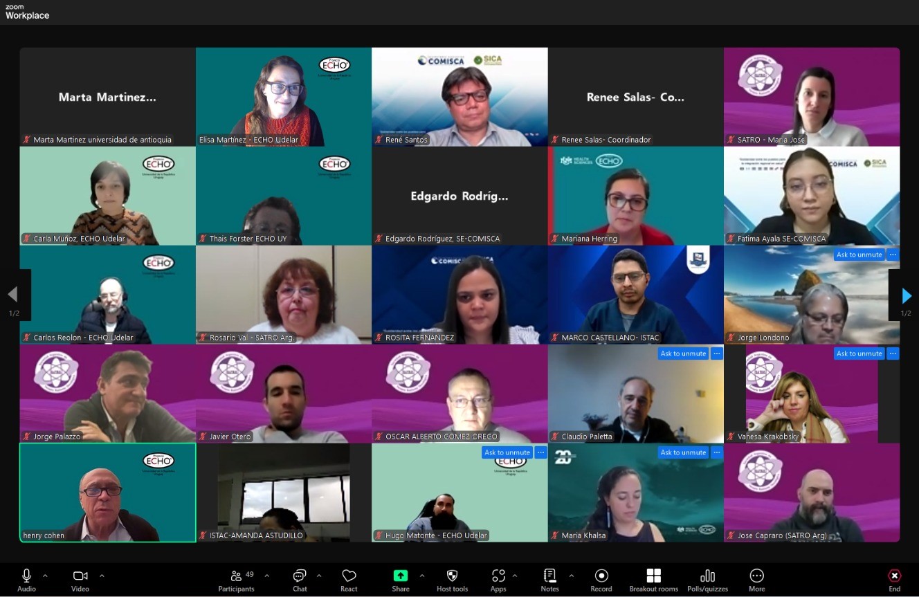 Entrenamiento virtual a equipos de salud : Proyecto ECHO